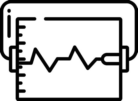 Seismometer Outline Illustration 45280124 Vector Art At Vecteezy