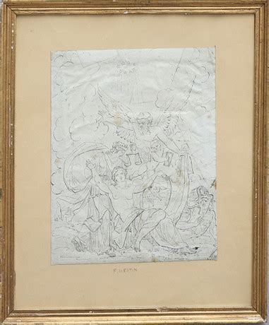 FREDERICK WESTIN MYTHOLOGISTING MOTIF Art Drawings Auctionet
