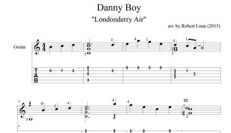 Danny Boy Guitar Chords