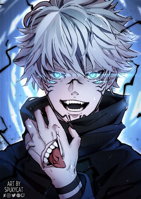 Gojo Satoru Sukunas Curse Jjk By Spukycat On Deviantart