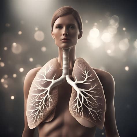 Premium Ai Image Human Heart On A Dark Background 3d Rendering 3d