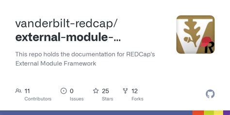 github vanderbilt redcap external module framework docs this repo