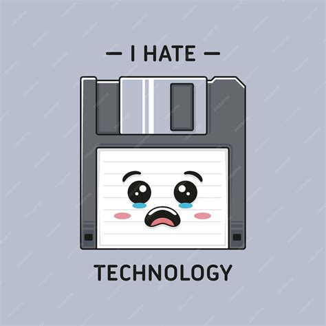 Premium Vector Diskette Floppy Disk Kawaii Art