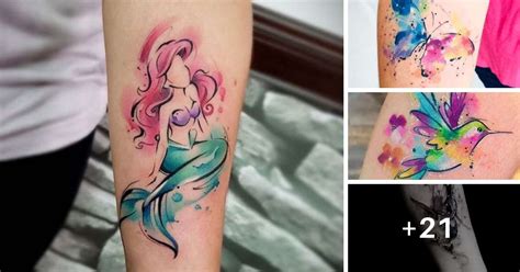 Tatuagens Estilo Aquarela Koi