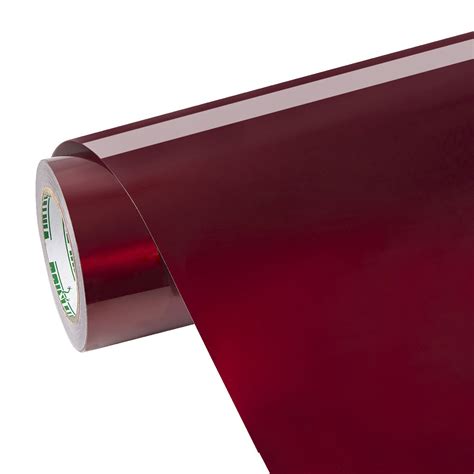 Glossy Metallic Raspberry Red Vinyl Wrap Vinylfrog