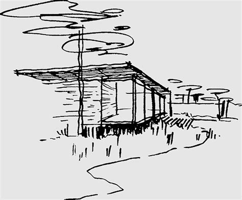 Rough Sketch Landscape Design
