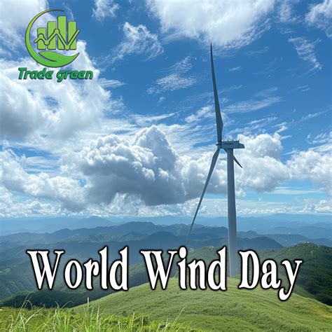 Happy Global Wind Day! Wishing your trades green and prosperous ...