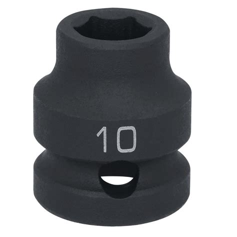 12 Drive 6 Pt Stubby Impact Socket 10mm Vp610mmss Mac Tools