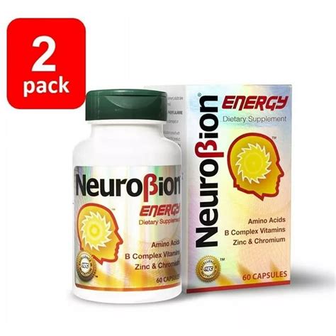 Remingo 2 Pack Neurobion Energy Vitamins B1 B2 B6 B12 60 Caps
