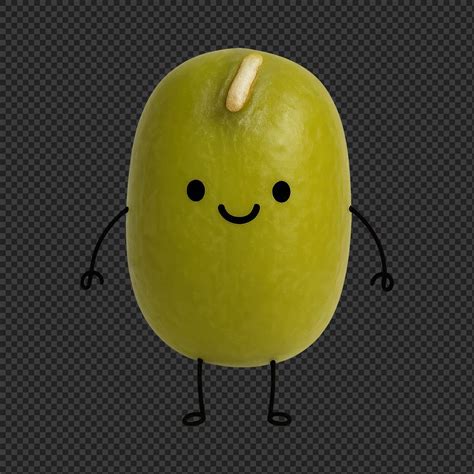Png Cute Animated Olive Character Free Png Rawpixel