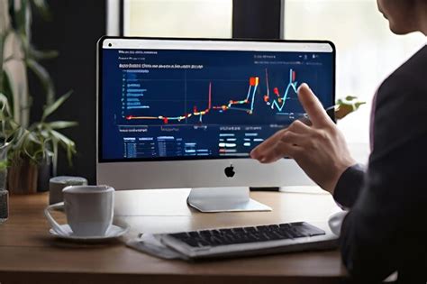 Premium Photo Data Analysis System Of Office Management AI Generative