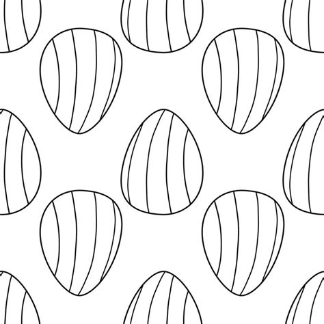 Easter Egg Pattern Hunting Spring Pattern Textile 36291185 Vector Art