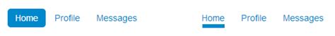 Bootstrap Pills Rendered With Underlines Stack Overflow