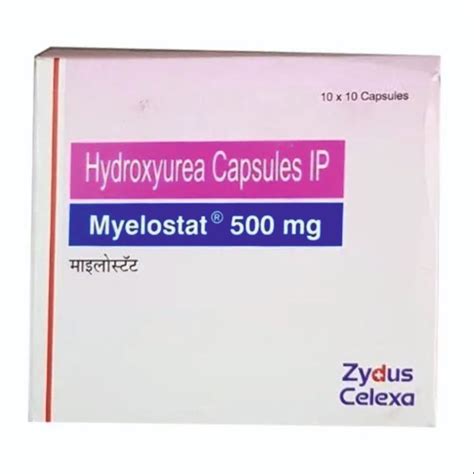 Leukocel Hydroxyurea 500mg Tablet Celon Laboratories Ltd 10 10 At