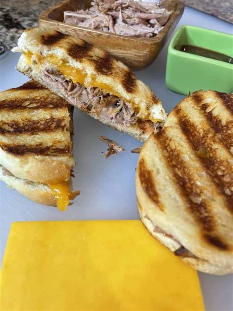 Pulled Pork Grilled Cheese From Michigan To The Table