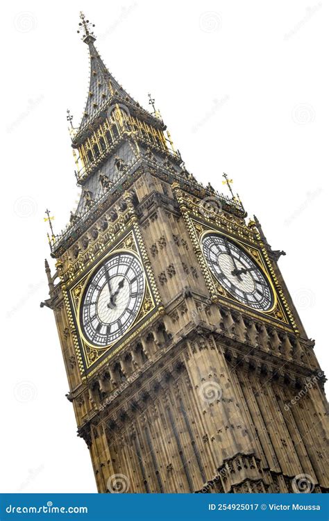 The Ornate Clock Tower That Houses Big Ben In London England Great
