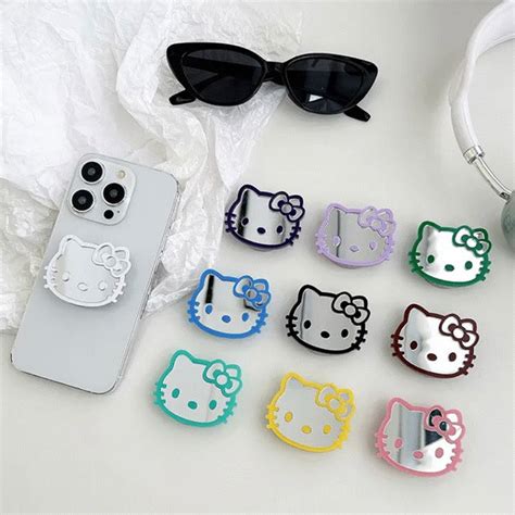 [당일출고🚀][주문폭주🔥] 귀염 고양이 냐옹이 키티 미러 스마트톡 10color 우정템 생일선물 에이블리