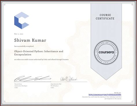 Shivam Kumar On Linkedin Python Coursera