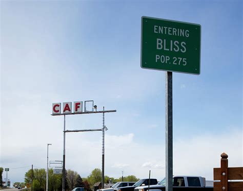 Bliss Idaho On A Map At Justin Pope Blog