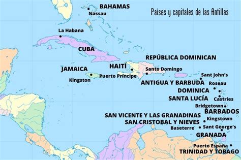 Países Y Capitales De América Listado Completo Significados