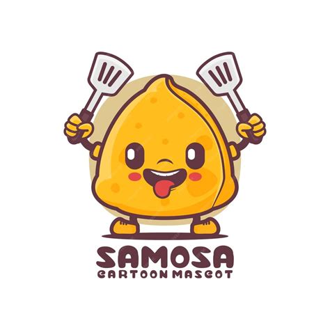 Premium Vector Laddoo Cartoon Mascot Asian Famous Food Vector