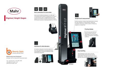 Digimar 817 Clt Height Measuring Device Youtube