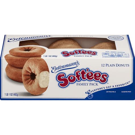 Entenmanns Donuts Plain 12 Ea Donuts Pies And Snack Cakes Dagostino