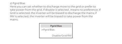 [feature Request] Pgrid Bias Setting · Issue 223 · Wills106 Homeassistant Solax Modbus · Github