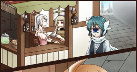 PixivファンタジアⅤ 【pfⅤ】アゼリアが街にログインしました 狐磨 柳のイラスト Pixiv