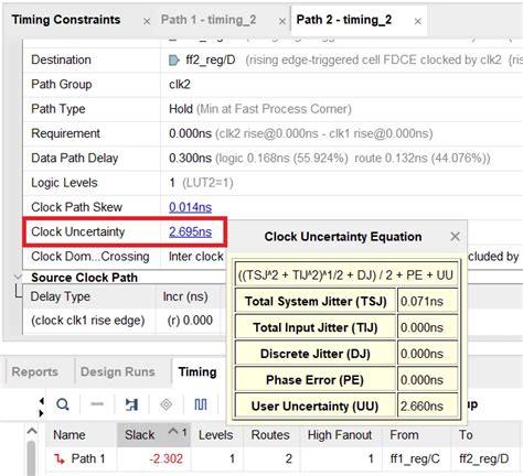 Fpga设计时序约束七、设置时钟不确定约束时序分析中的propagated Csdn博客