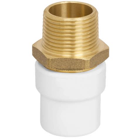 Adaptador Macho PVC Con Inserto Metalico 12 Mm 1 2 Durman