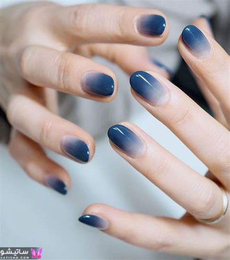 35 مدل آمبره ناخن در طرح های شاین دار و ساده ساتیشو