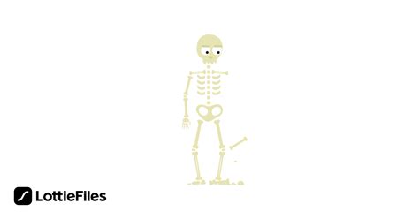 Free Skeleton Animation By Clémence Hrz Lottiefiles