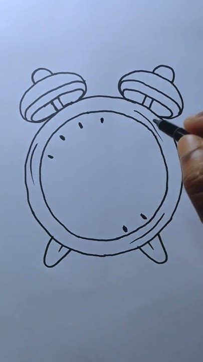 How To Draw Alarm Clock Drawing Shorts Videos Rongchitro3012
