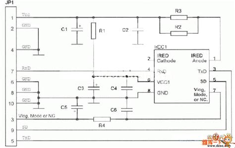 Infrared Transmitting And Receiving Circuit Diagram Signal Processing