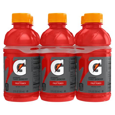 Save On Gatorade Thirst Quencher Sports Drink Fruit Punch Pk Order Online Delivery Food Lion