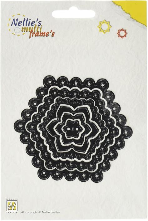 Nellies Choice Multi Frame Die Dotshexagon