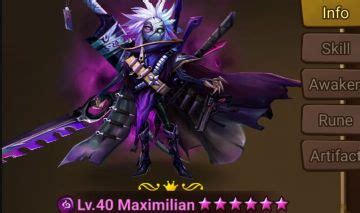 EURO Maximiliam Mid Game Summoners War GGMAX