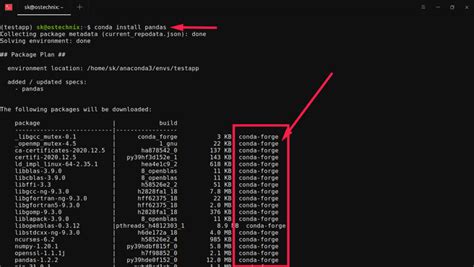 Enable Conda Forge Channel For Conda Package Manager OSTechNix