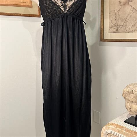 Sheer Nightgown Negligee Etsy