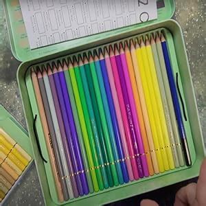 EiDevo Crayons de Couleur Macaron Pièces Crayons de Couleur D artiste Crayons Pastel Pour