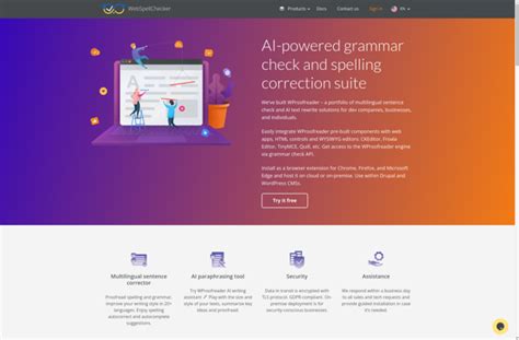 Webspellchecker Cloud Based Spell Checking Software For Websites Sugggest