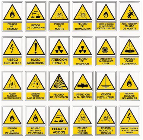 Señales De Peligros Markas Y Diseños Publicidad Servicio De