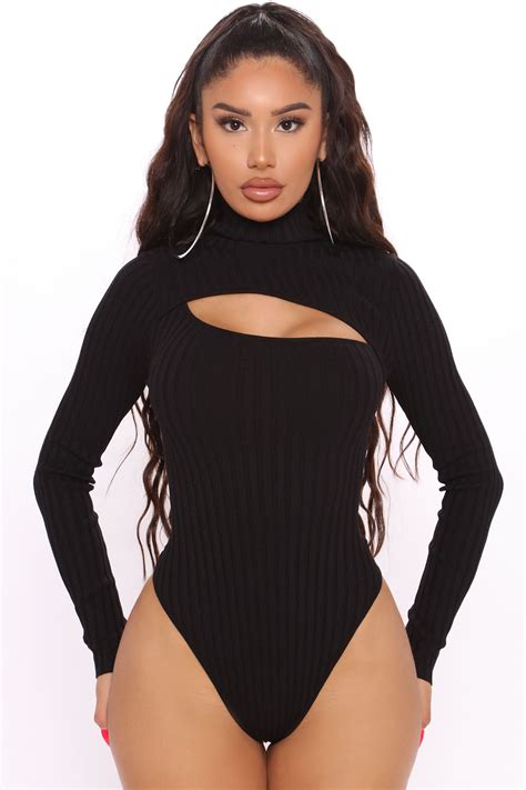 Discover Black Bodysuits Fashion Nova