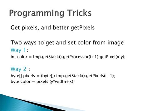 Ppt Imagej Tutorial Powerpoint Presentation Free Download Id5457830