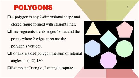 Mathematics Polygons In Detail Ppt Pptx