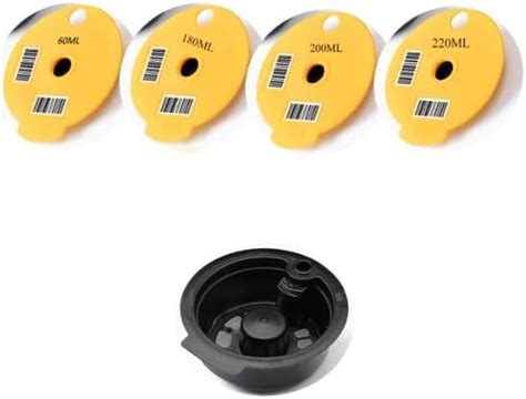 Reusable Coffee Capsules 4 Pack Compatible With Bosch Tassimo Machines Stainless Steel Plastic