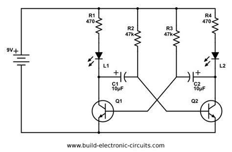 Blinking Led Schematic