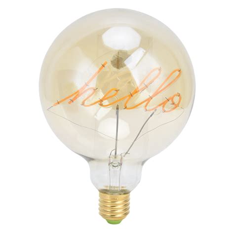 Round Light Bulbs Nontoxic No Flicker Energy Saving Environmental