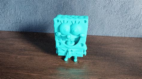 3d Printer Files 3mf File Chibi Spongebob Creality Cloud